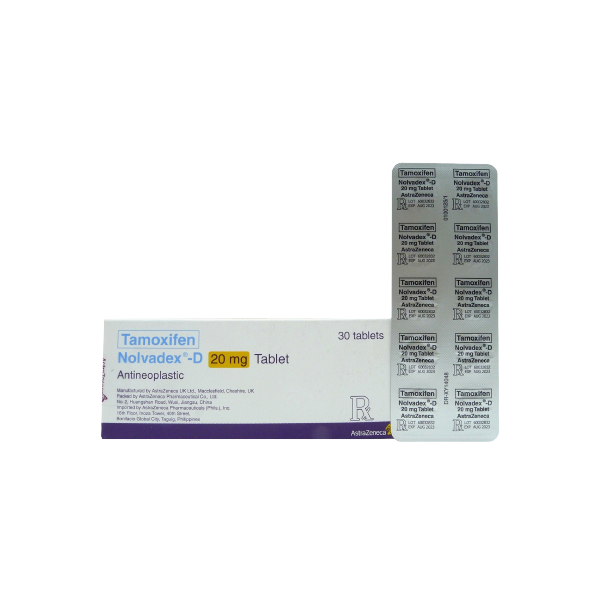 NOLVADEX-D Tamoxifen Citrate 20mg Tablet 30's price in the Philippines ...